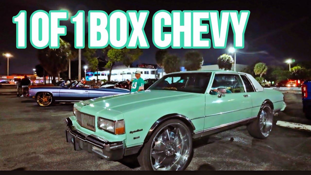 I FOUND A ONE OF ONE BOX CHEVY. LIT DONK TAKE OVER - YouTube