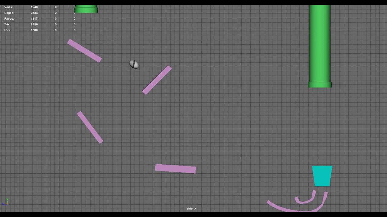 Bloop Ball Obstacle Course Animation - YouTube