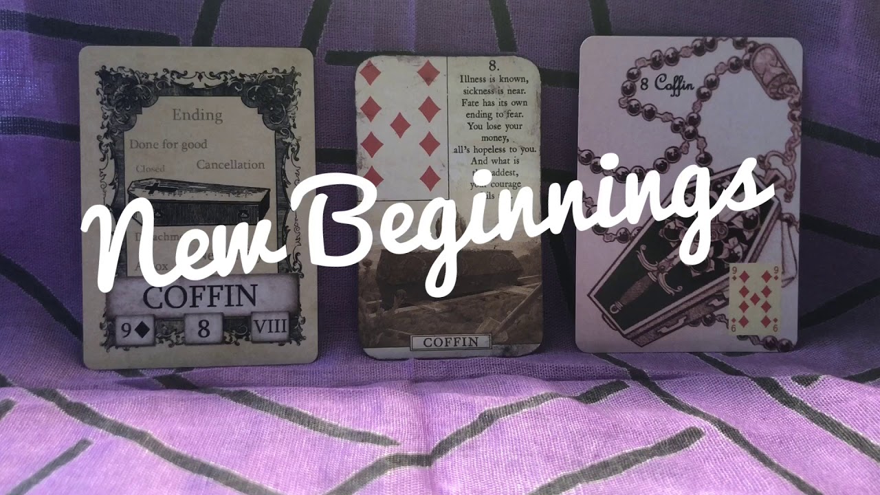 LEARNING THE LENORMAND: #8 Coffin - YouTube