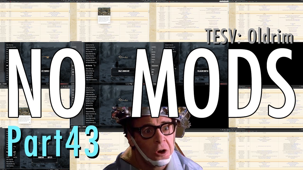 All Keys | Part 43 | No Mods | TESV: Oldrim "100%" Playthrough - YouTube