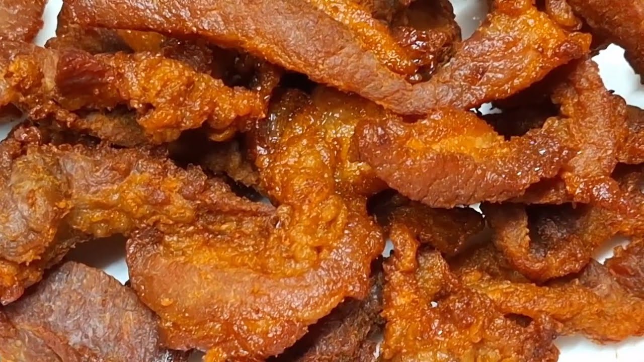 (ep638ทำกับข้าว)ทอดหมูแดดเดียวนุ่มอร่อยเลิศรส(คำพันธุ์ ตุลากัน)ครู ...