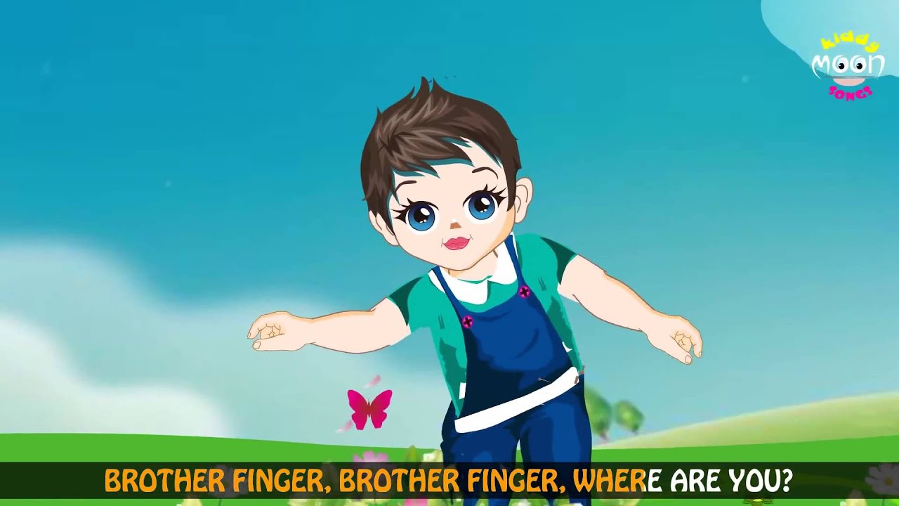 Kiddy Moon Songs Finger family - YouTube