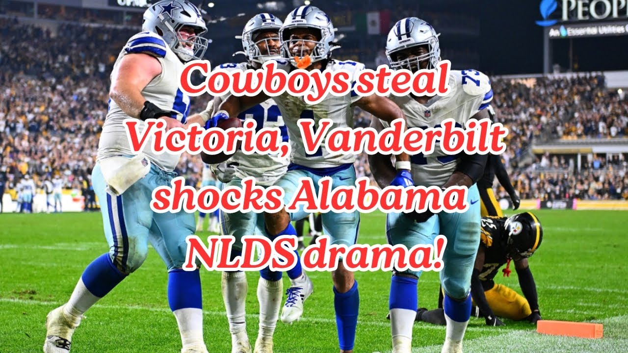 Cowboys steal Victoria, Vanderbilt shocks Alabama NLDS drama! - YouTube