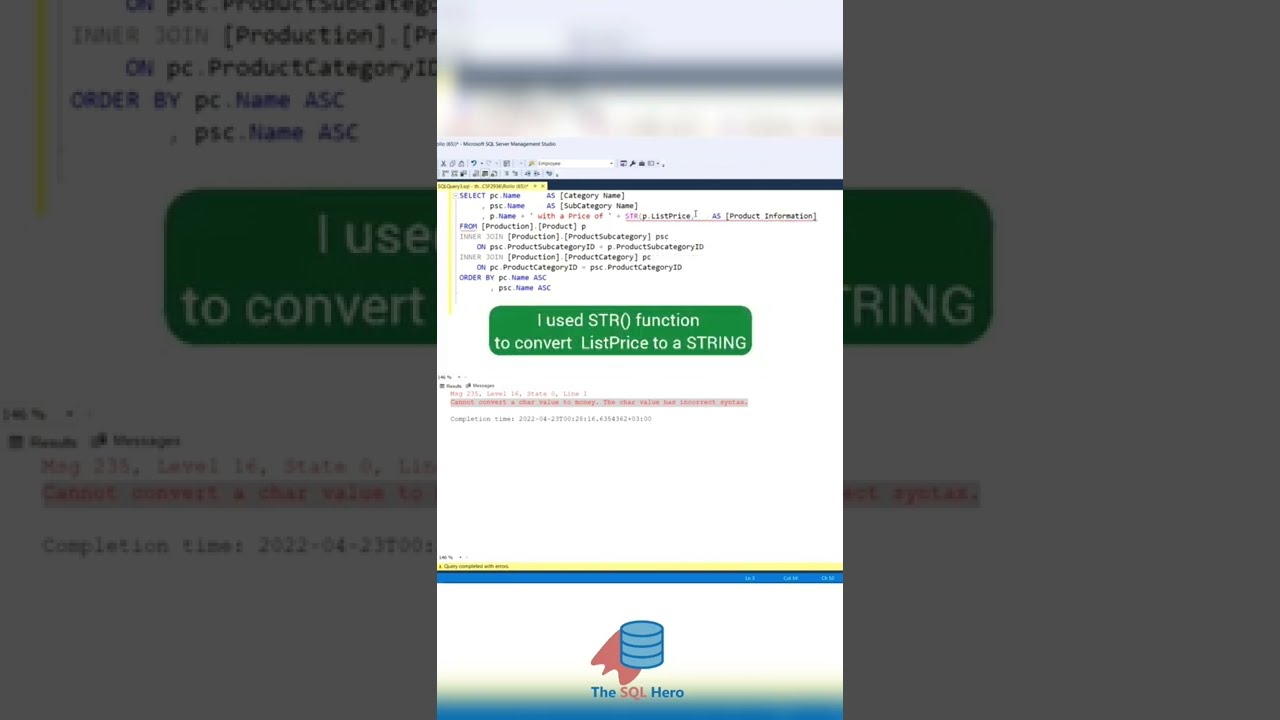 Numeric To String sql sqlserver database dba data dataengineering Numeric To String sql sqlserver database dba data dataengineering