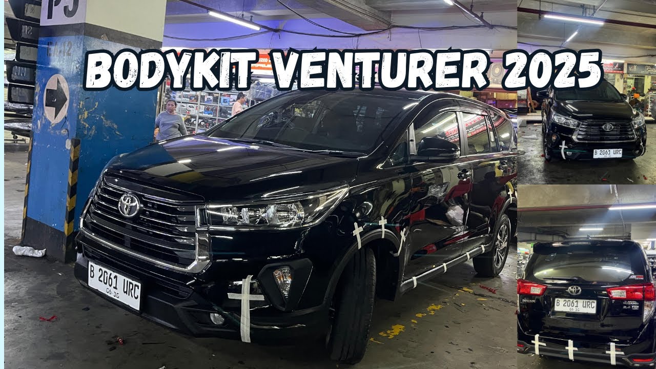 UPGARADE BODYKIT INNOVA TIPE G 2025 KE VENTURER 2025 - YouTube
