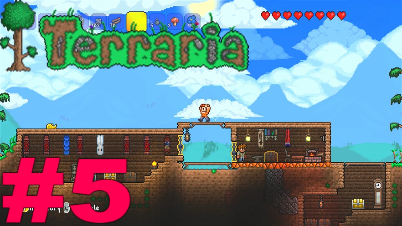 Building plans (Terraria pt. 5) - YouTube