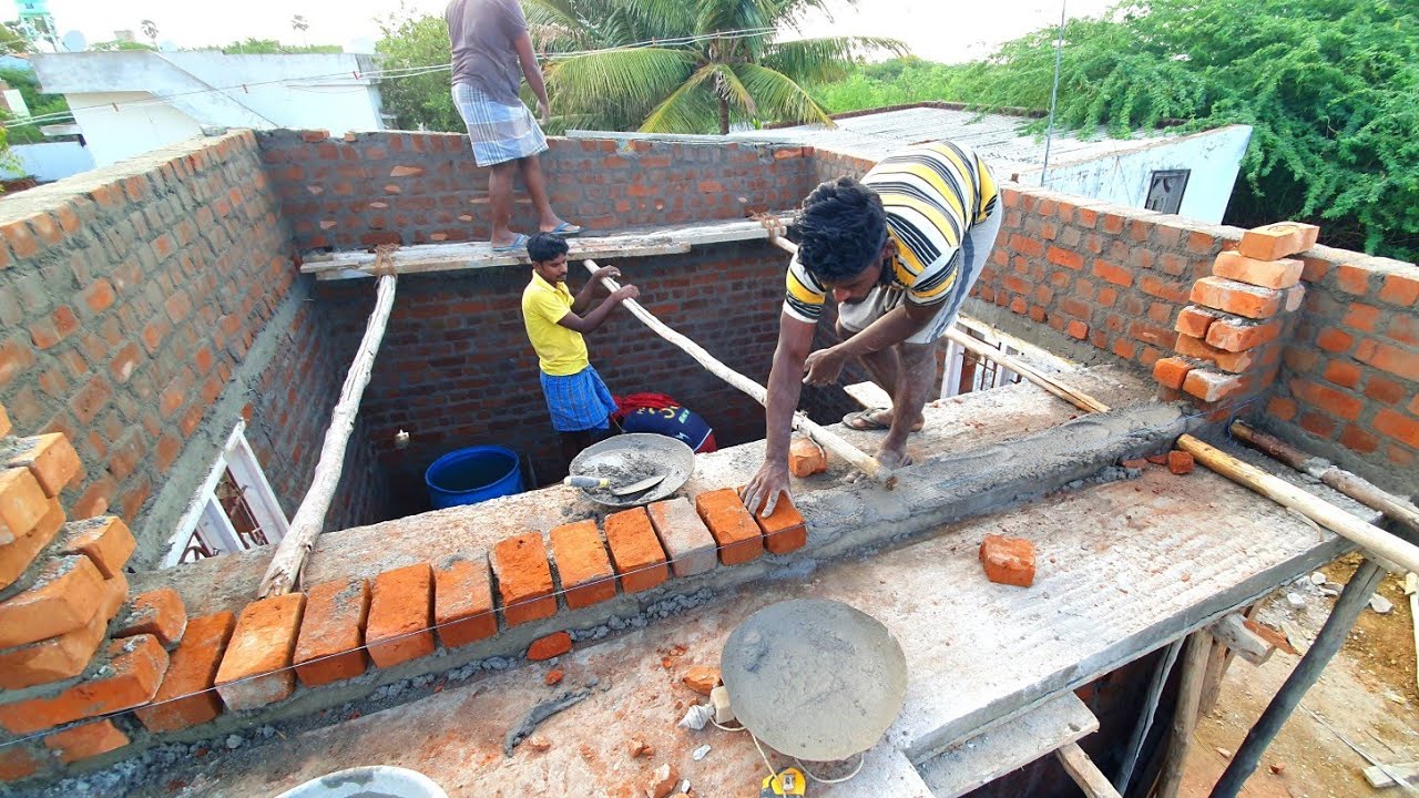 BrickWork! Techniques of Roof_Perfecly Build On Roof Level BrickWall ...