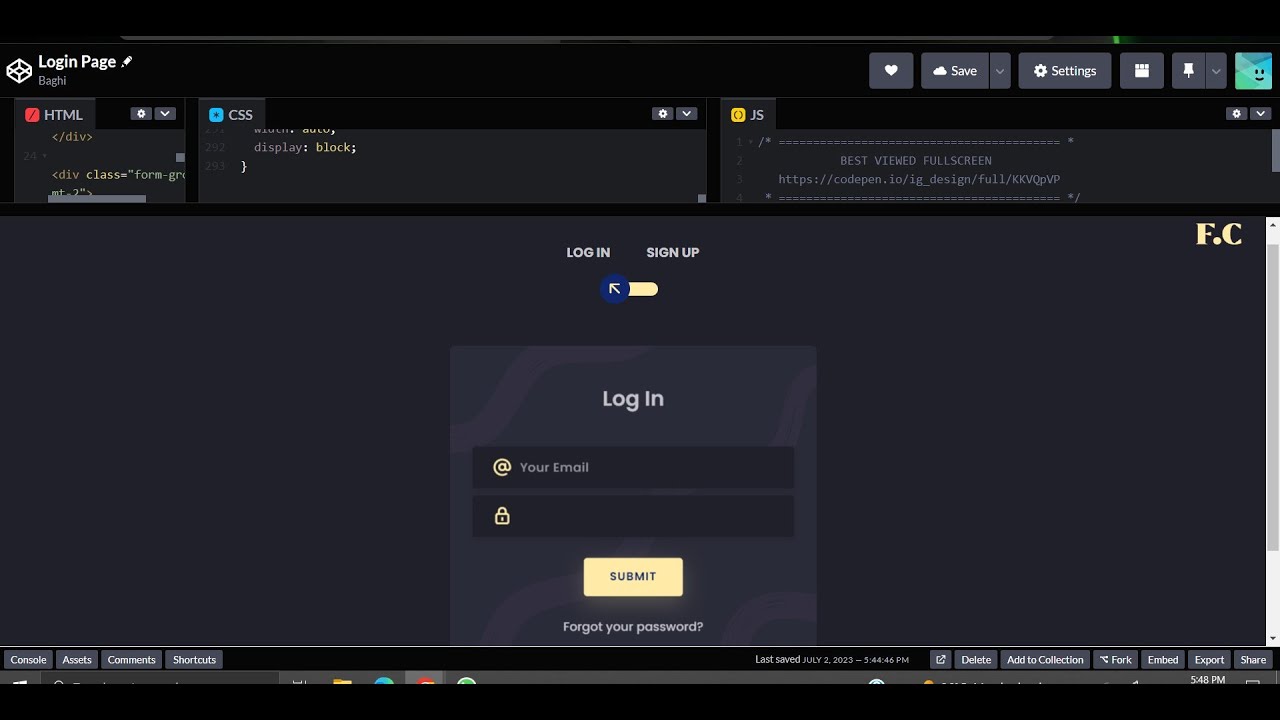 responsive registration form in html and css | transparent login form ...