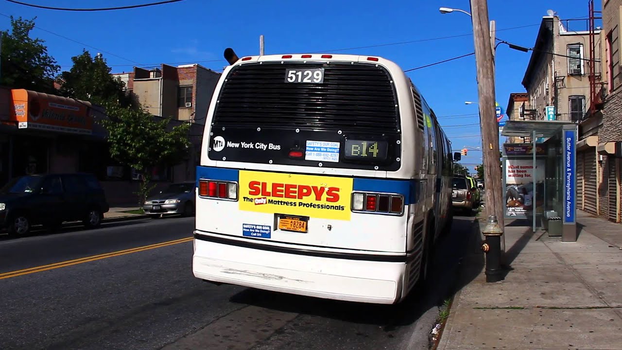 MTA NYC Bus # 5129 on the B14 - YouTube