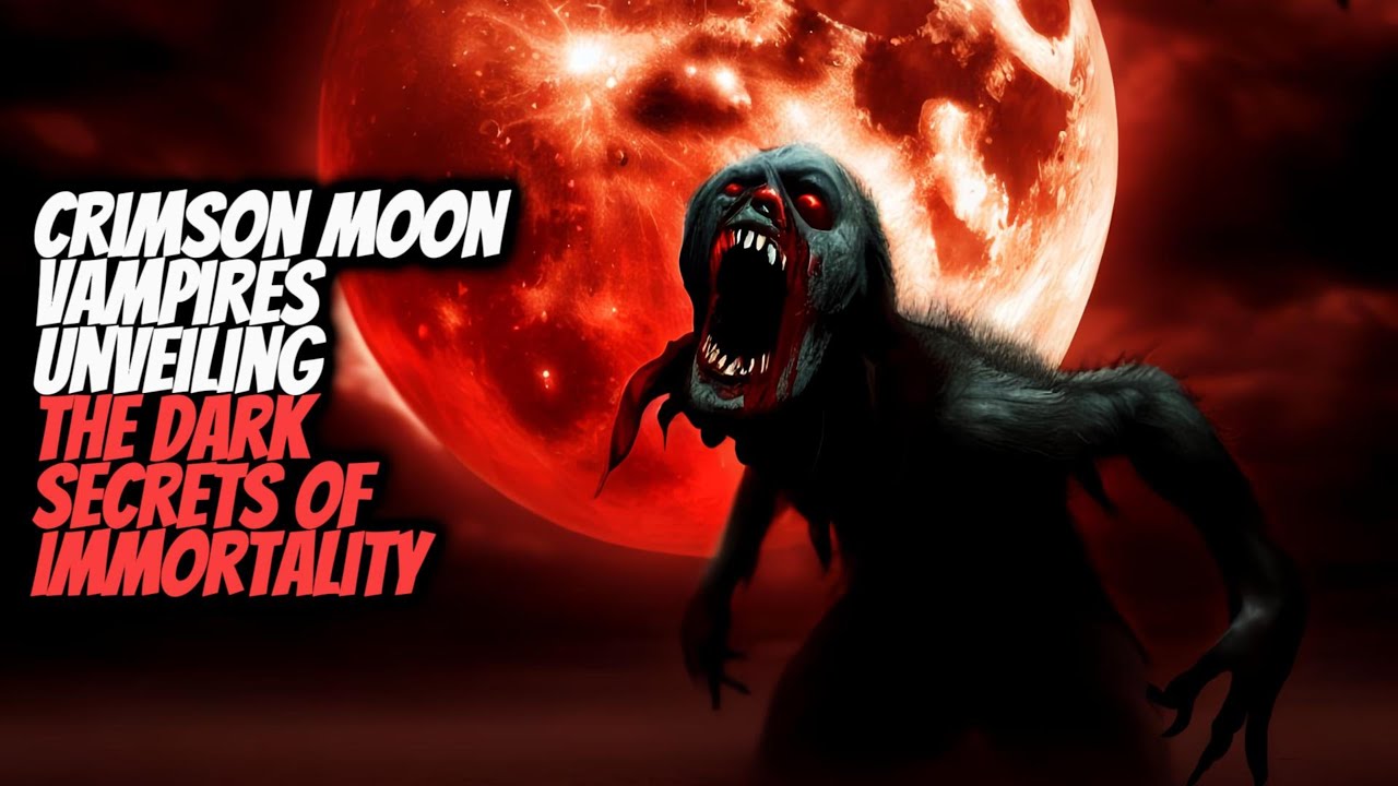 Crimson Moon Vampires Unveiling the Dark Secrets of Immortality - True ...