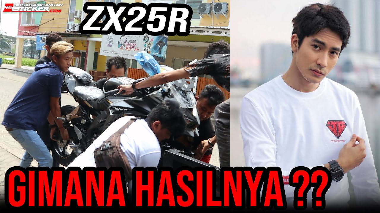 ZX25R PUNYA ARTIS EVAN MARVINO BARU BELI LANGSUNG DI DECAL DI ...