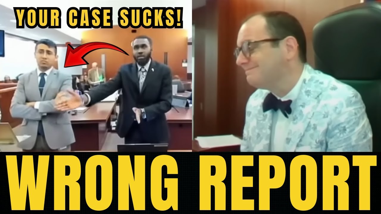 Judge Faced WRONG Police Report! NO Probable Cause - YouTube