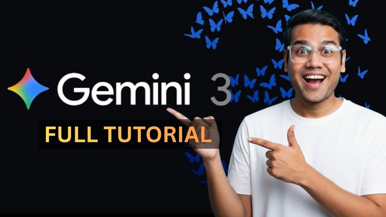 How to Use Gemini 3 Pro | Full Hands-On Tutorial of Gemini 3 (Game ...