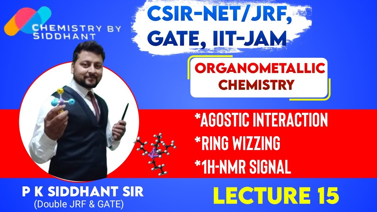 OMC Lec. 15. Agostic Interaction, Ring Wizzing, No. of 1H-NMR Signal ...