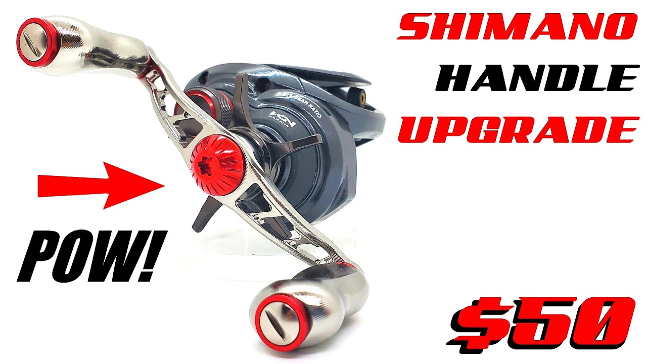 STUNNING $50 SHIMANO handle upgrade by GOMEXUS! - YouTube