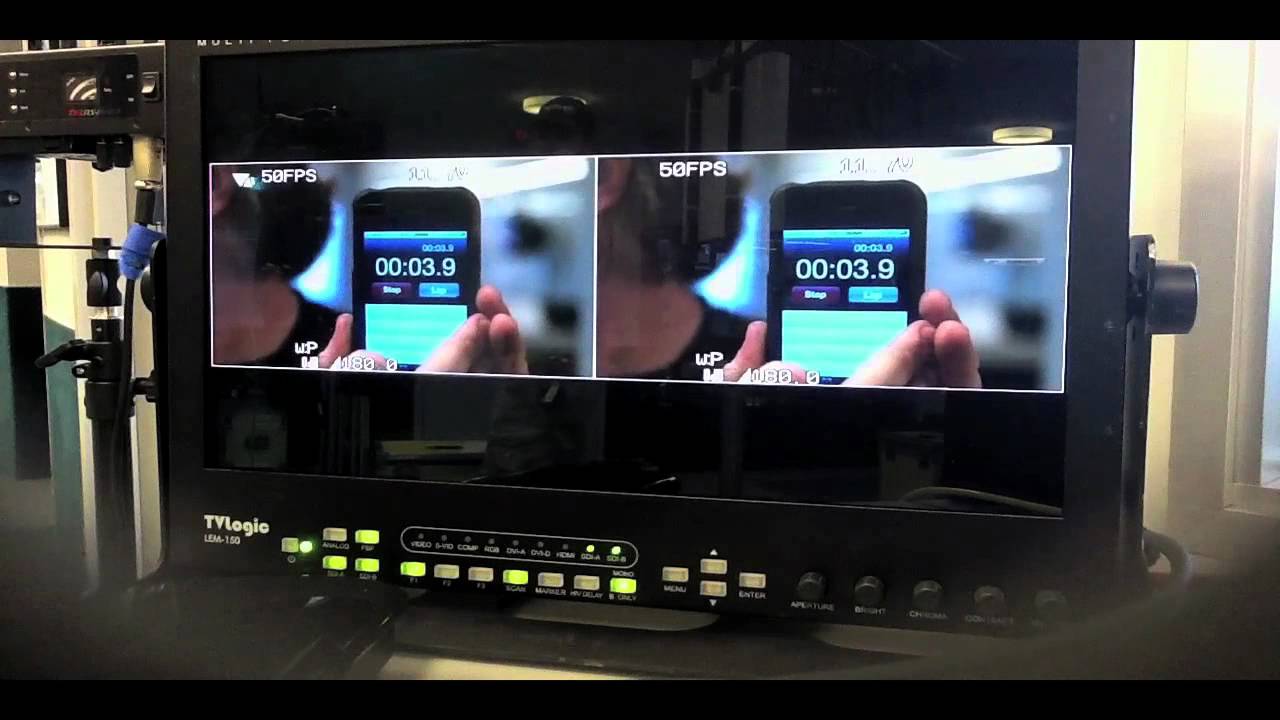 AirSync HD latency at 12 feet - YouTube