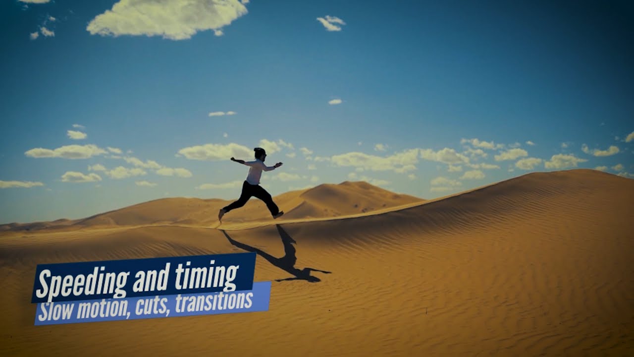 Freezing frames effect, cuts, transitions, slow motion... - YouTube