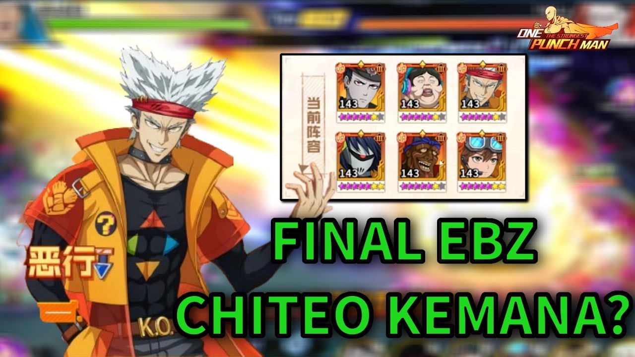 Final EBZ CN Garou UR! Serius Udah Pada Lepas Chiteo?? - ONE PUNCH MAN ...
