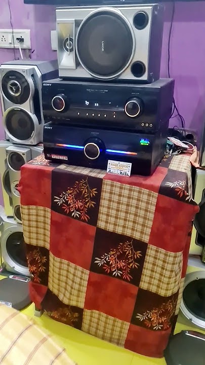 Sony muteki 6.2 Channel Double amp 200+200w #hometheatersystem #muteki #budgethometheatre - YouTube