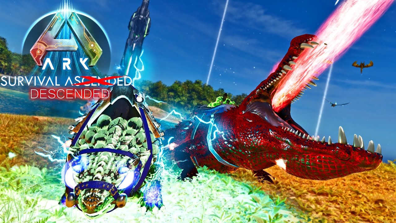 Taming ALL the OP creatures Ark Descended [14] - YouTube