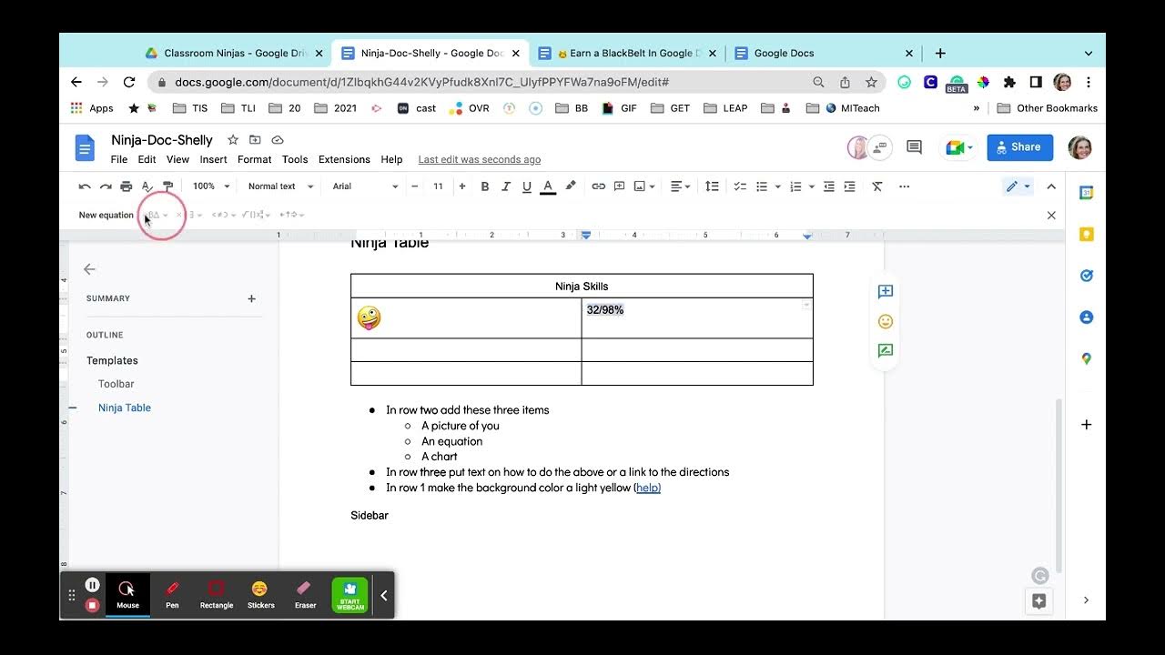 Green Docs Ninja Belt - YouTube