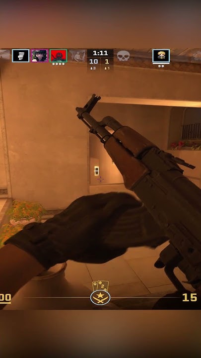 1v5 Ace Clutch | CS2 #shorts - YouTube