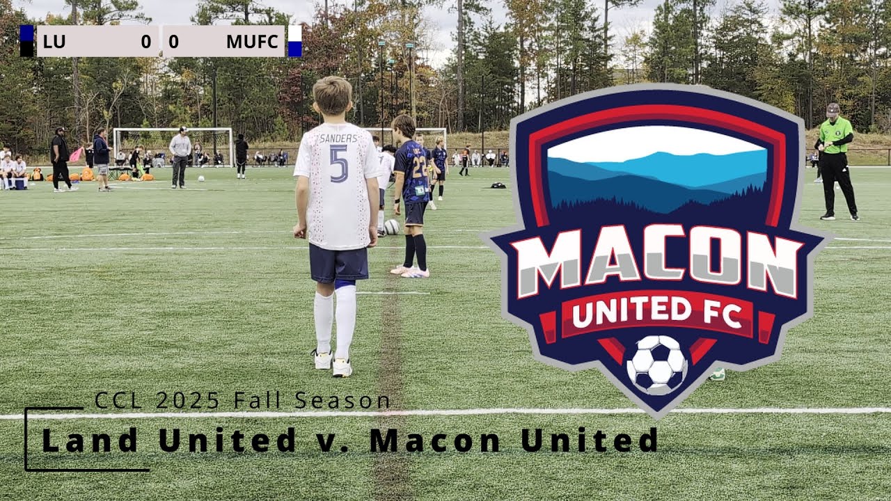 CCL 2025 Fall Season Land United v Macon United - YouTube