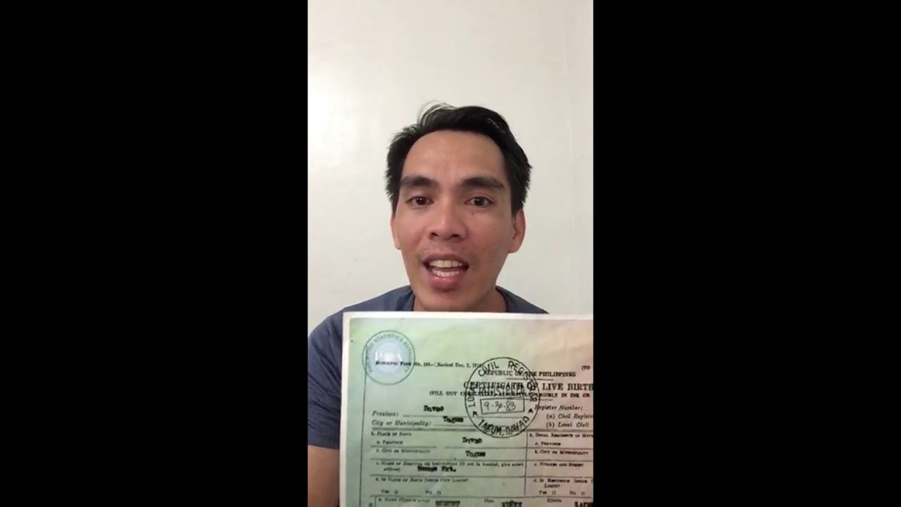 HOW TO CORRECT CIVIL REGISTRY RECORD R.A.10172 - YouTube