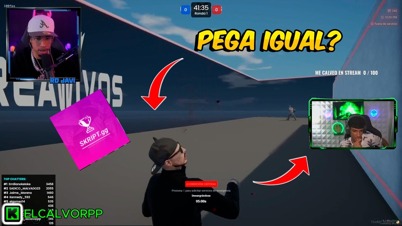 DAMIAN VS RDjavi Y MIEMBROS DE GDA (Video Reaccion) ELCALVORPP - YouTube