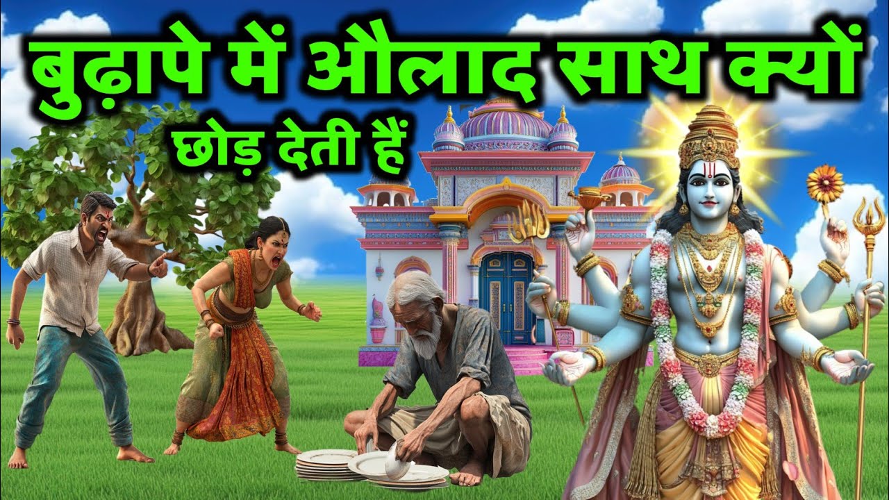 श्री कृष्ण कहते हैं - बुढ़ापे में औलाद अपने ही माता पिता का साथ क्यों ...