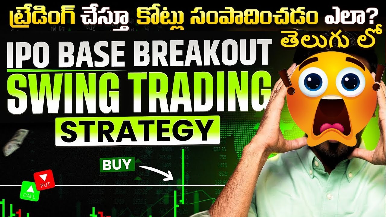 IPO Base Breakout Strategy In Telugu - Get 100% Return in Year | Swing ...