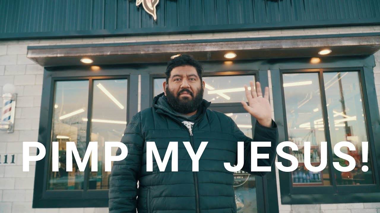 How to pimp my Jesus. Jesus gets a make over. Thank you Graffiti Beauty ...