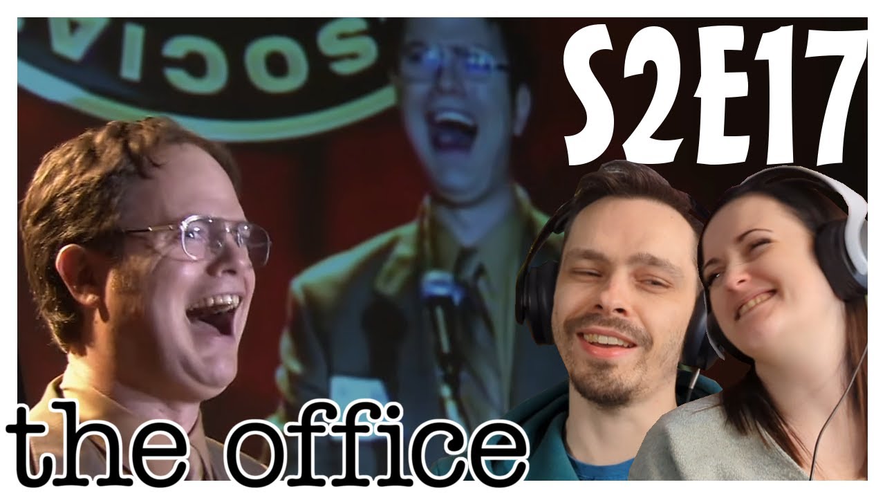 The Office REACTION // Season 2 Episode 17 // Dwight's Speech - YouTube