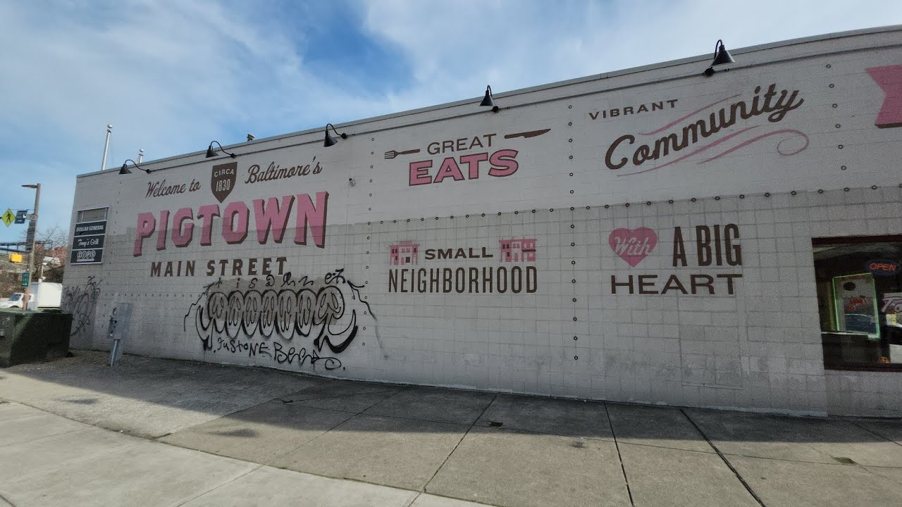 Baltimore Pigtown Main Street - YouTube