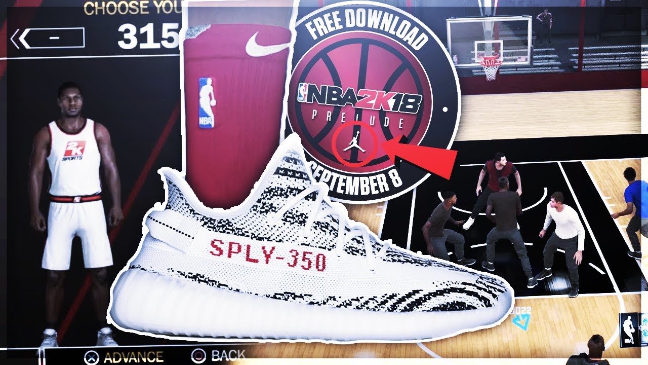 JORDAN REC CENTER IN NBA 2K18? 😱 YEEZY'S ARE BACK? NEW HAIRSTYLES, DUAL ...