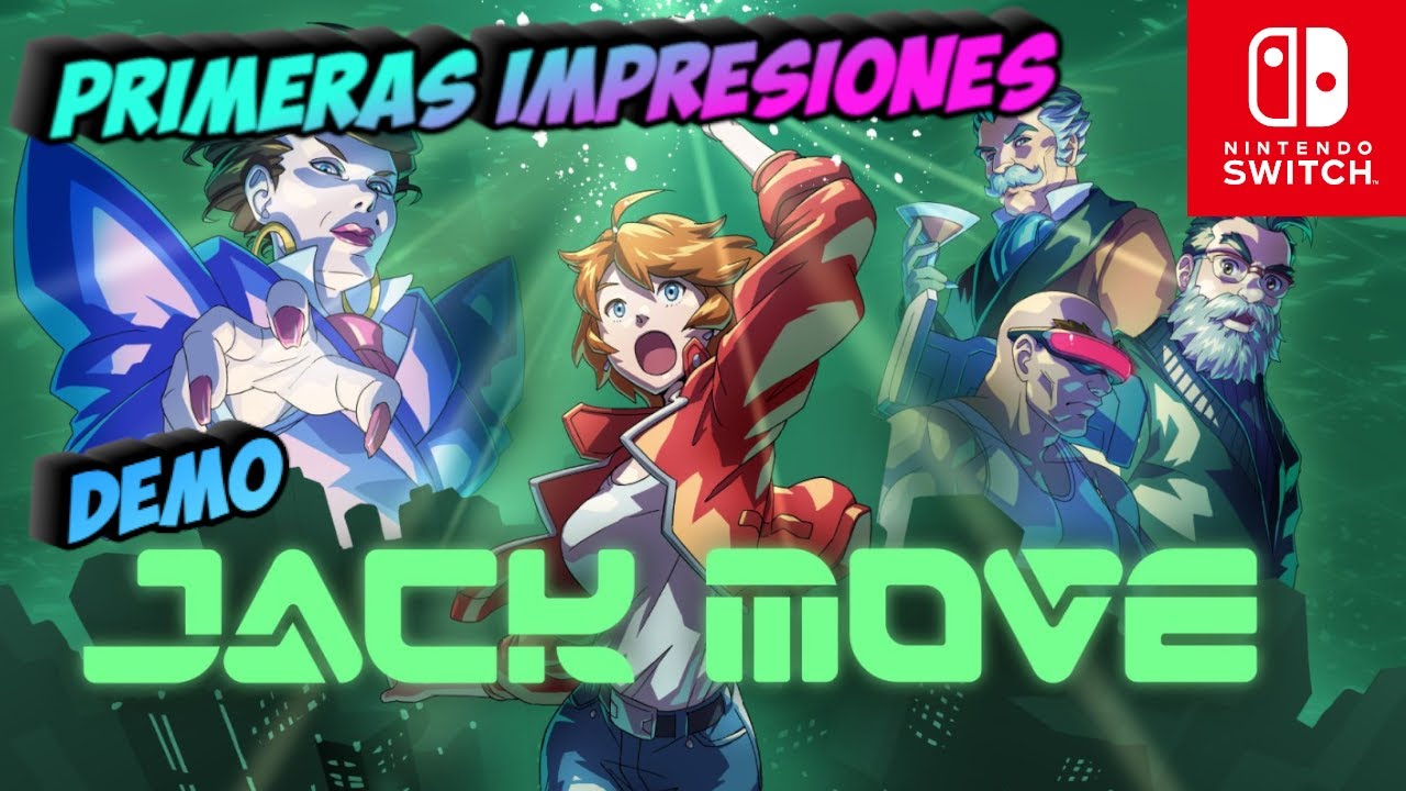 JACK MOVE I.C.E. BREAKER DEMO (Switch) - ¡UN MARAVILLOSO JRPG CYBERPUNK! | AdmaGames | Gameplay ...
