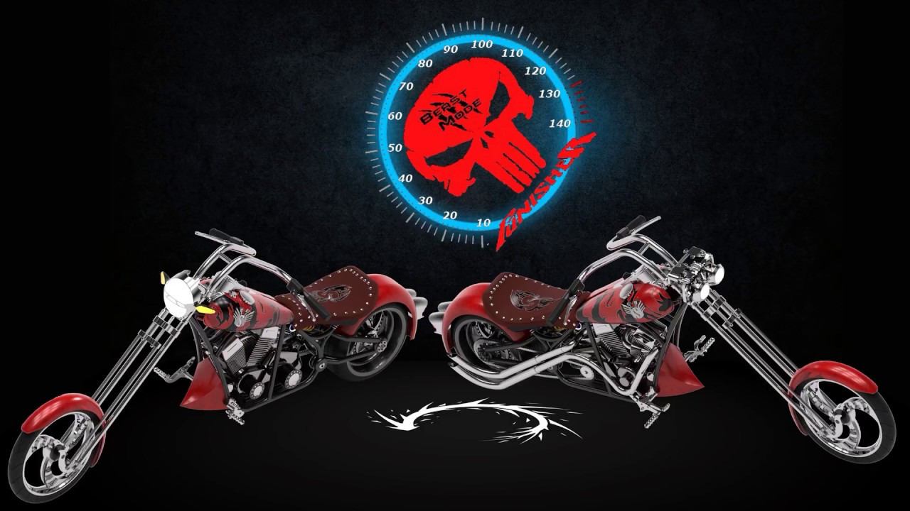 Concept Chopper Bike Design - YouTube