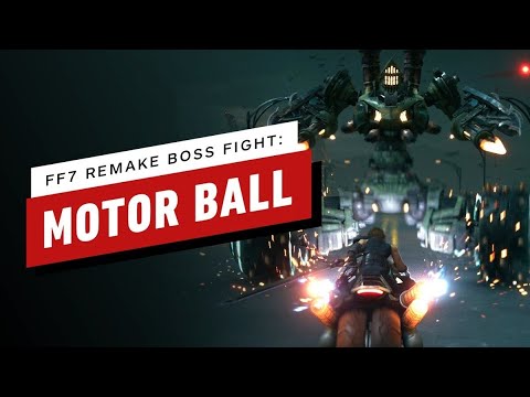 Final Fantasy 7 Remake Walkthrough - Motor Ball Boss Fight - YouTube