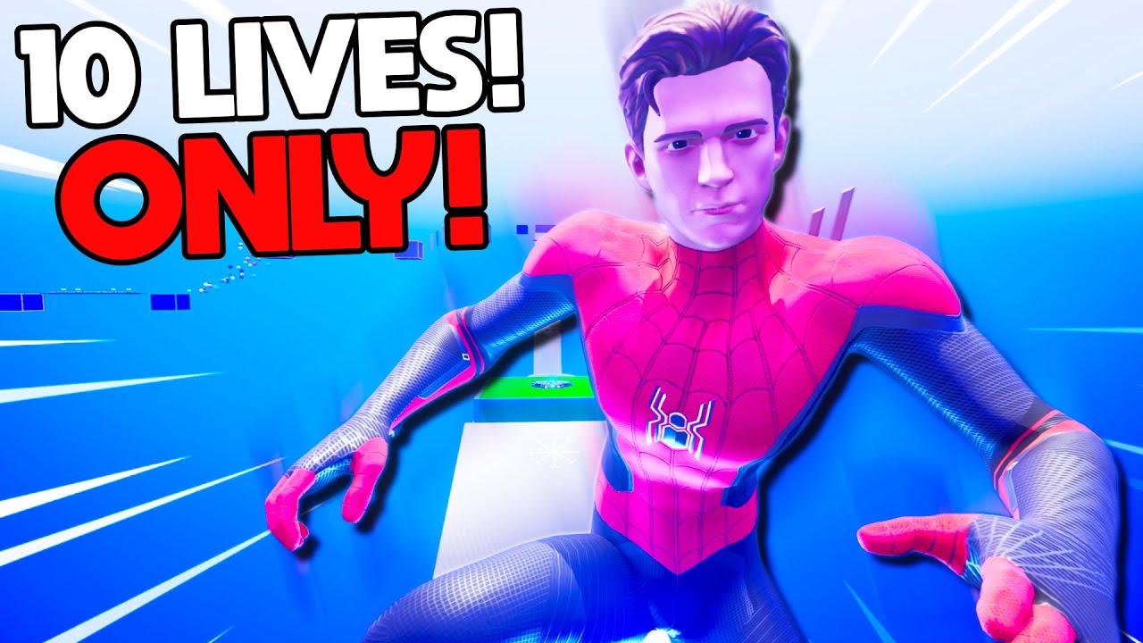 10 Lives ONLY Fortnite Deathrun! w/ ProHenis! - YouTube