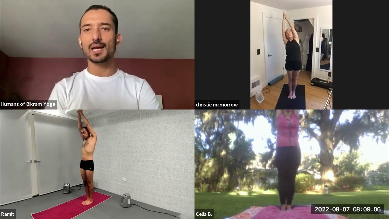 Bikram Yoga with Changu - Sunday 7th August 2022 - YouTube