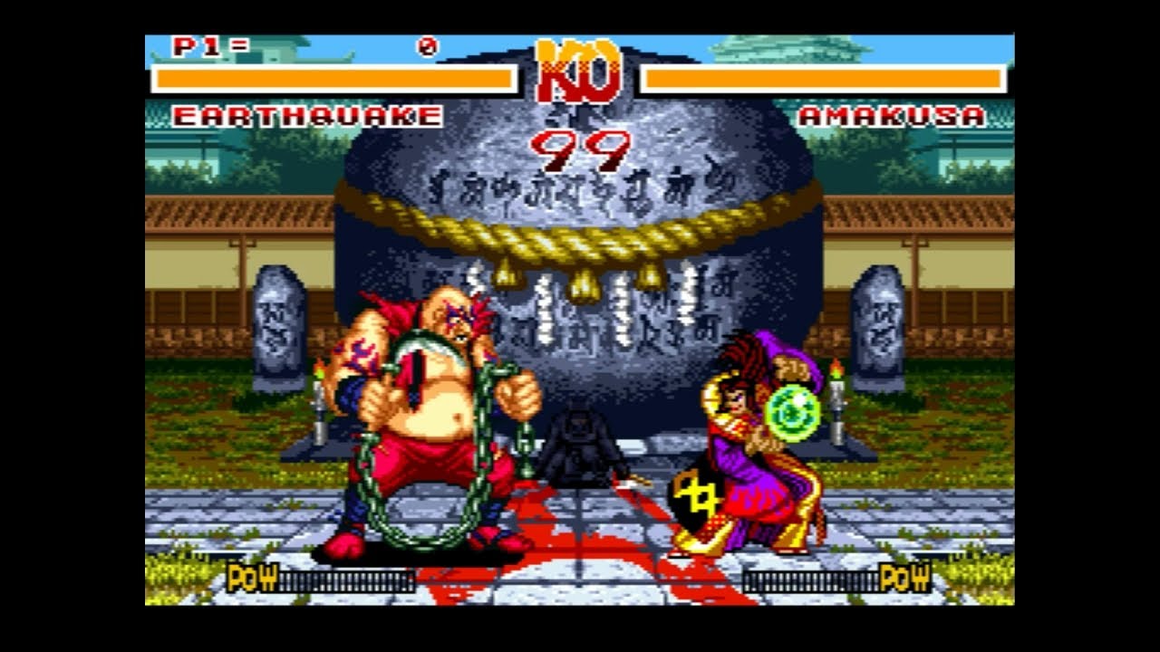 Snes - Samurai Shodown - Longplay All Endings - YouTube