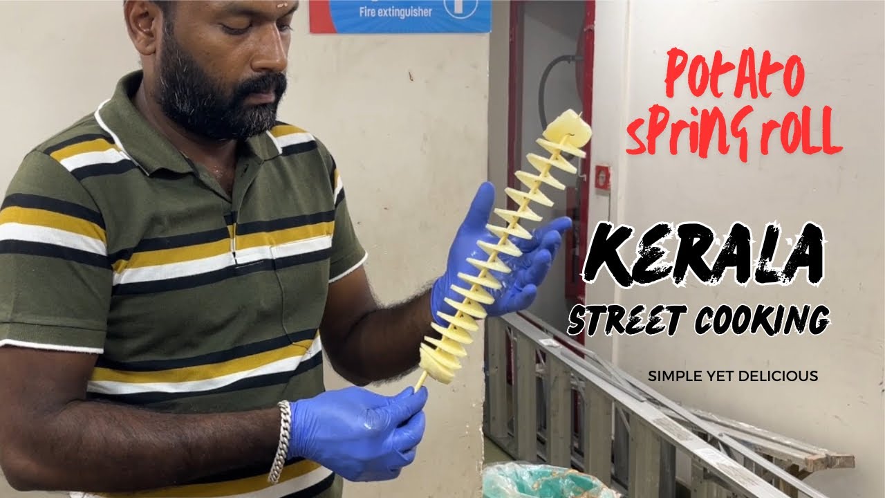 Potato Twister | Famous Indian Street Food | Spiral Fried Potato ...