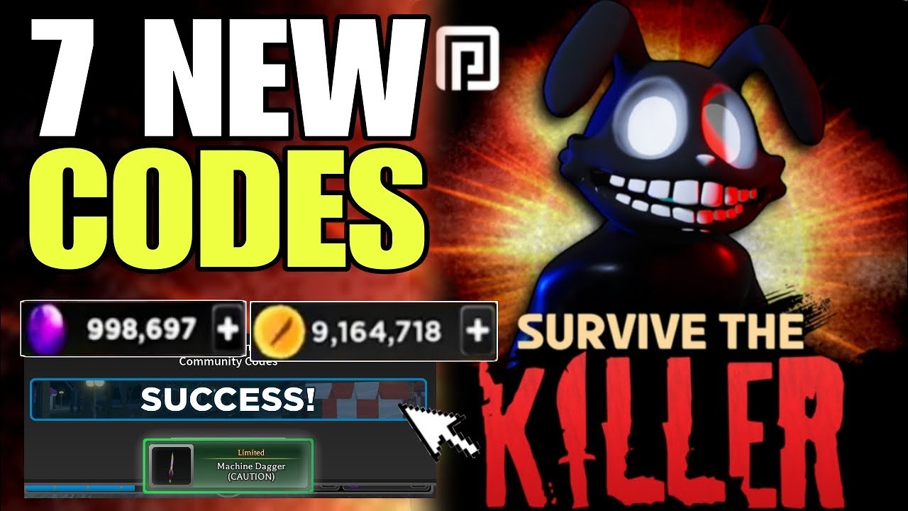 *NEW UPDATE* SURVIVE THE KILLER CODES 2024 APRIL | SURVIVE THE KILLER ...