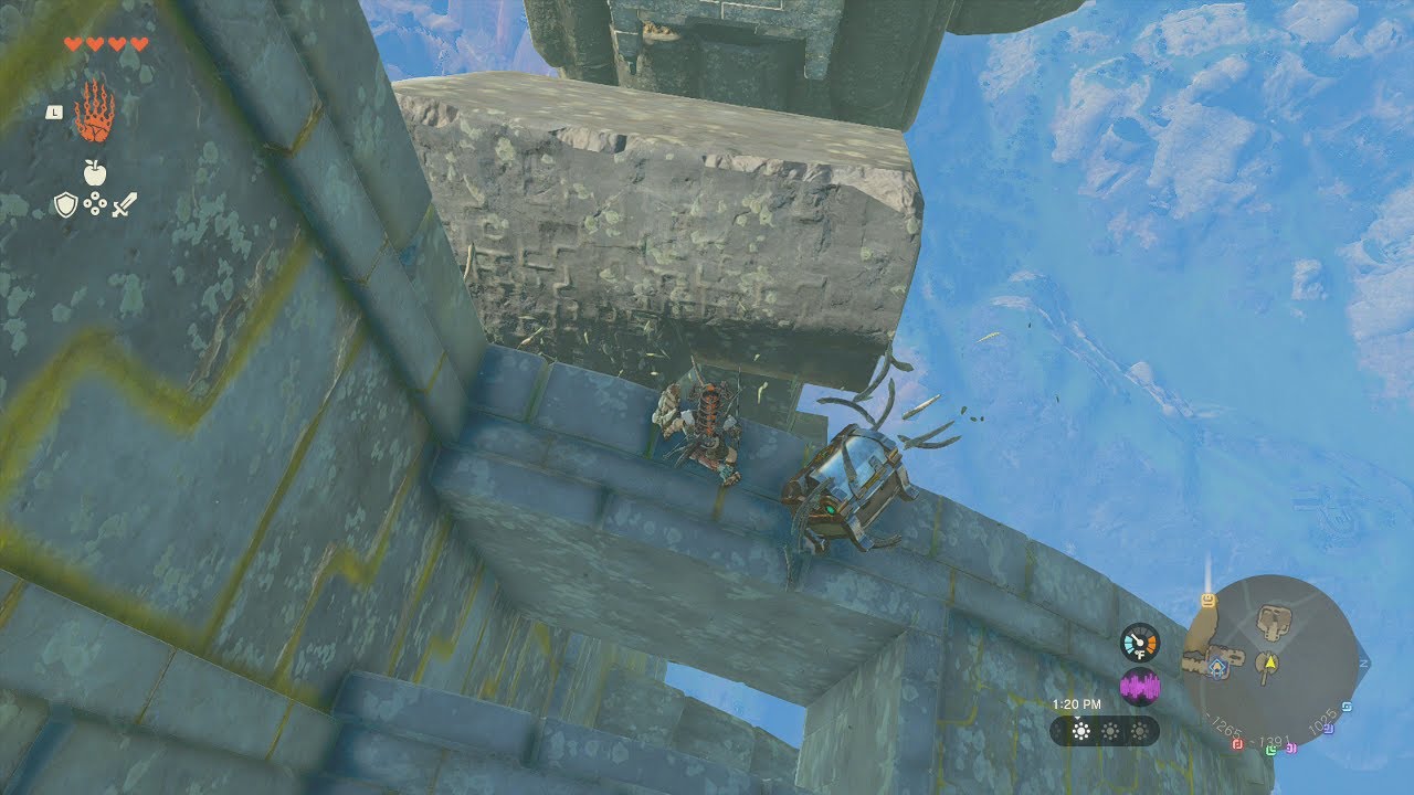 South Hyrule Sky Rauru Blessing Shrine TotK - YouTube