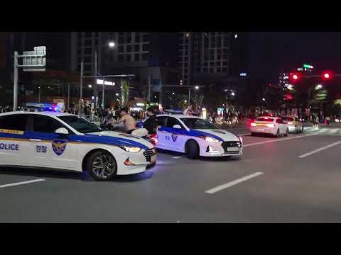 (원본)대구 8.15 폭주 경찰째기