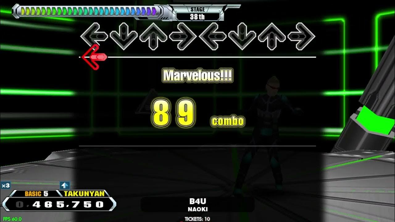 【DDR GRAND PRIX】B4U【DP BASIC】 - YouTube