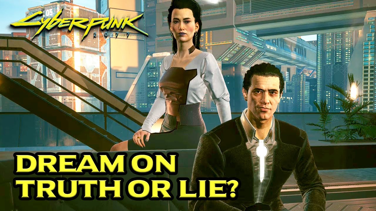 Cyberpunk 2077 - Tell the Truth or Lie to Mayor Jefferson (Dream On ...