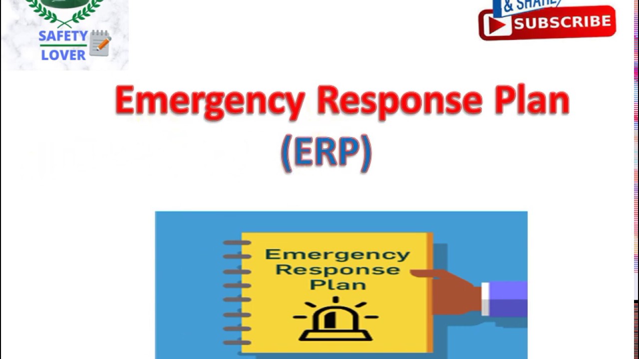 Emergency response plan ERP - YouTube