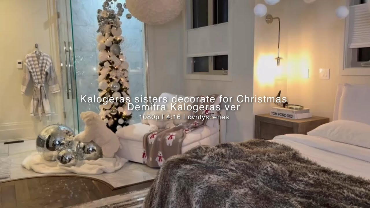 Kalogeras sisters decorate for Christmas Demitra Kalogeras version ...