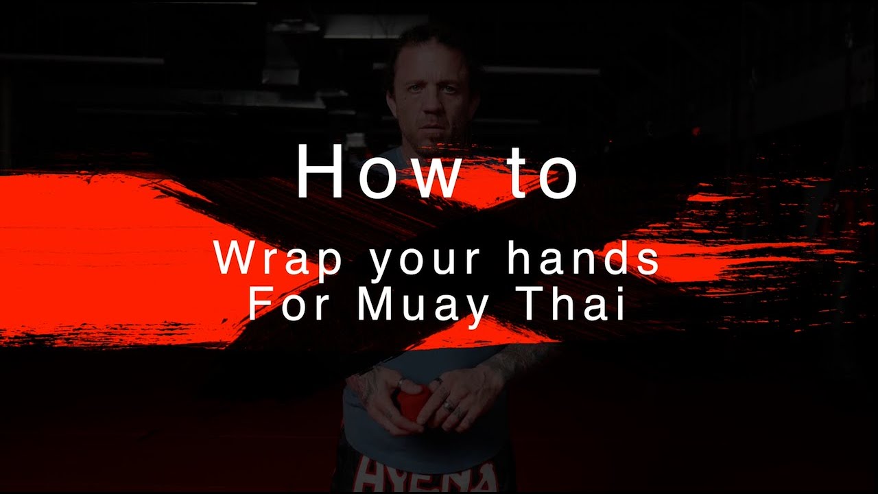 How to Wrap your Hands For Muay Thai - YouTube